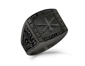 U.S. Army Air Defense Artillery Military Rings
