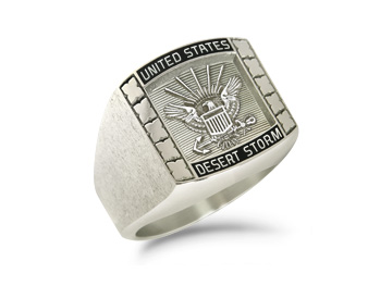 U.S. Navy Desert Storm Military Rings